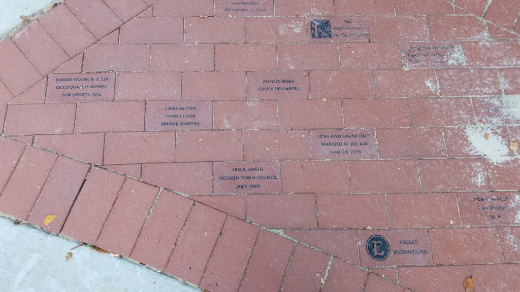 Commemorative Brick Paver Program - The Town of Occoquan